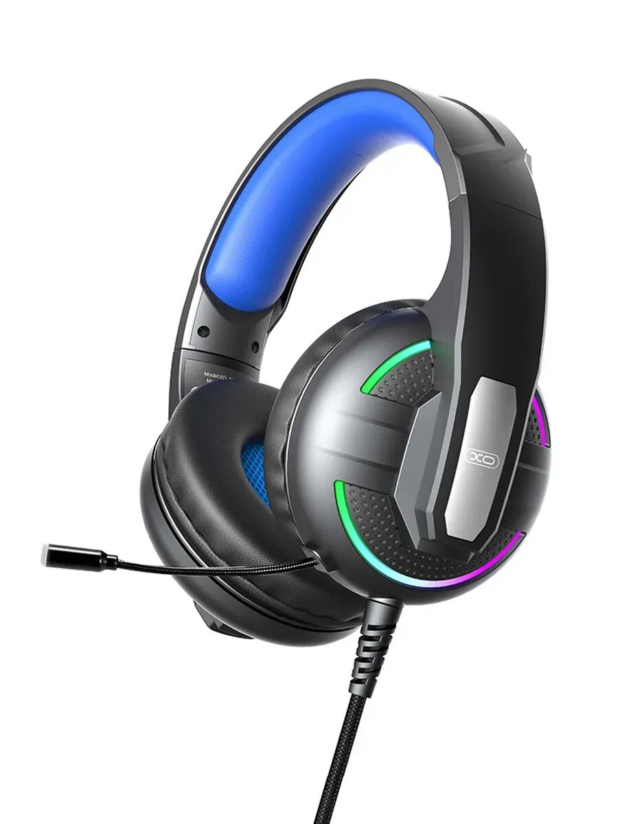 Наушники игровые с микрофоном и RGB-подсветкой