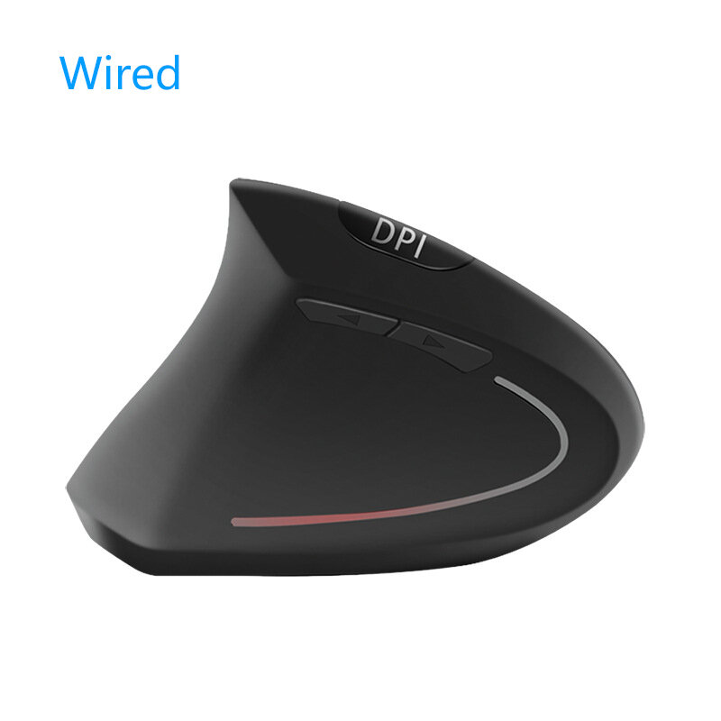 Вертикальная беспроводная компьютерная мышь для левой руки пятого поколения, беспроводная мышь для левой руки, профессио