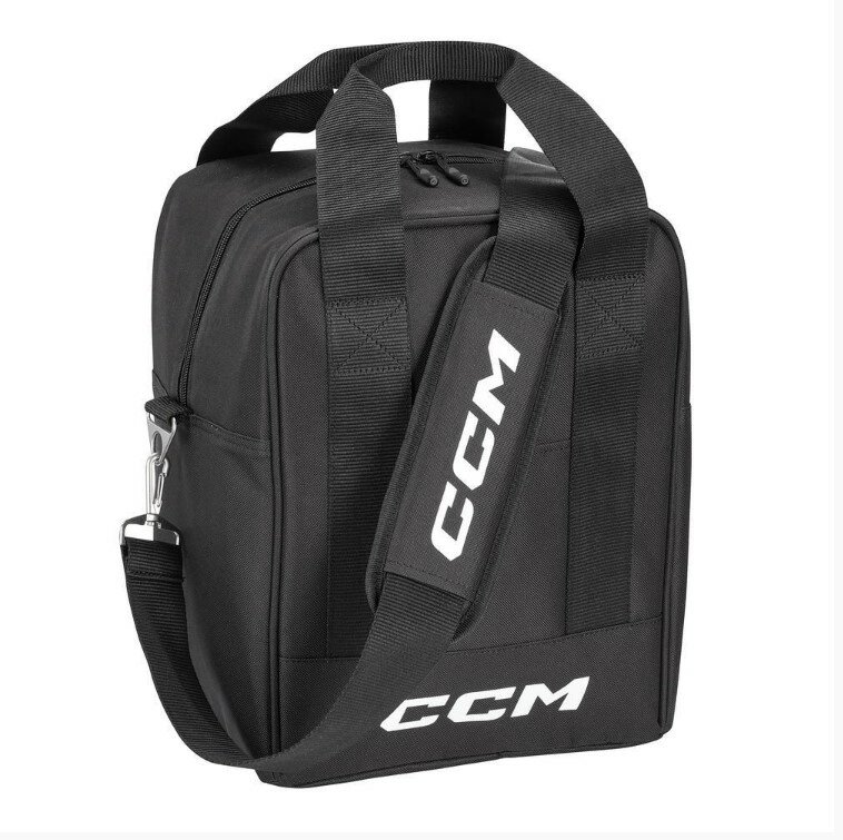 Сумка CCM для хоккейных шайб EB ELITE PUCK BAG BK, спортивная, черная