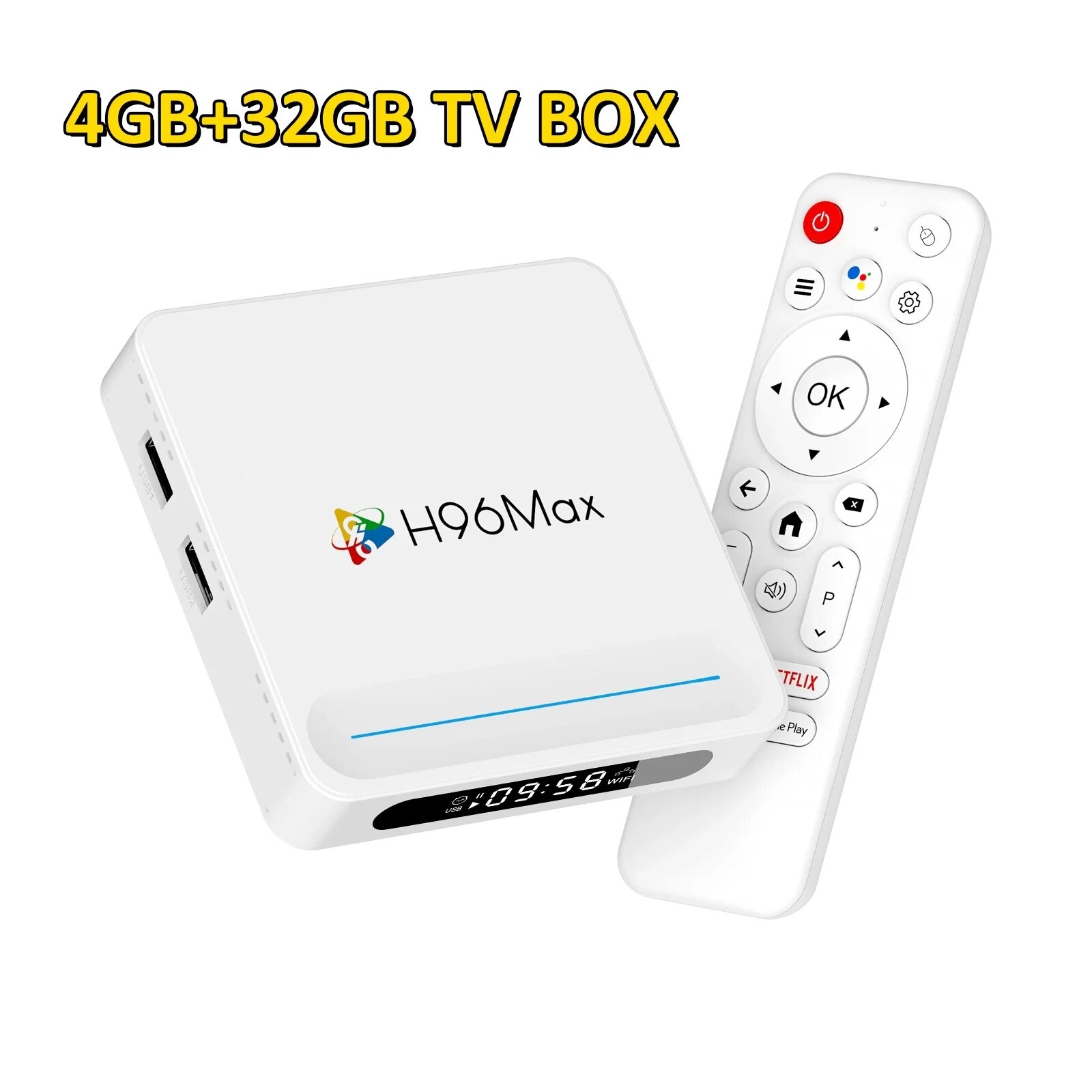 2025 H96 Max Plus Allwinner H618 Android 14 TV Box Wifi6 2G 4G 16G 32G 128G 8K Smart Set Top Box Media Player Global Version