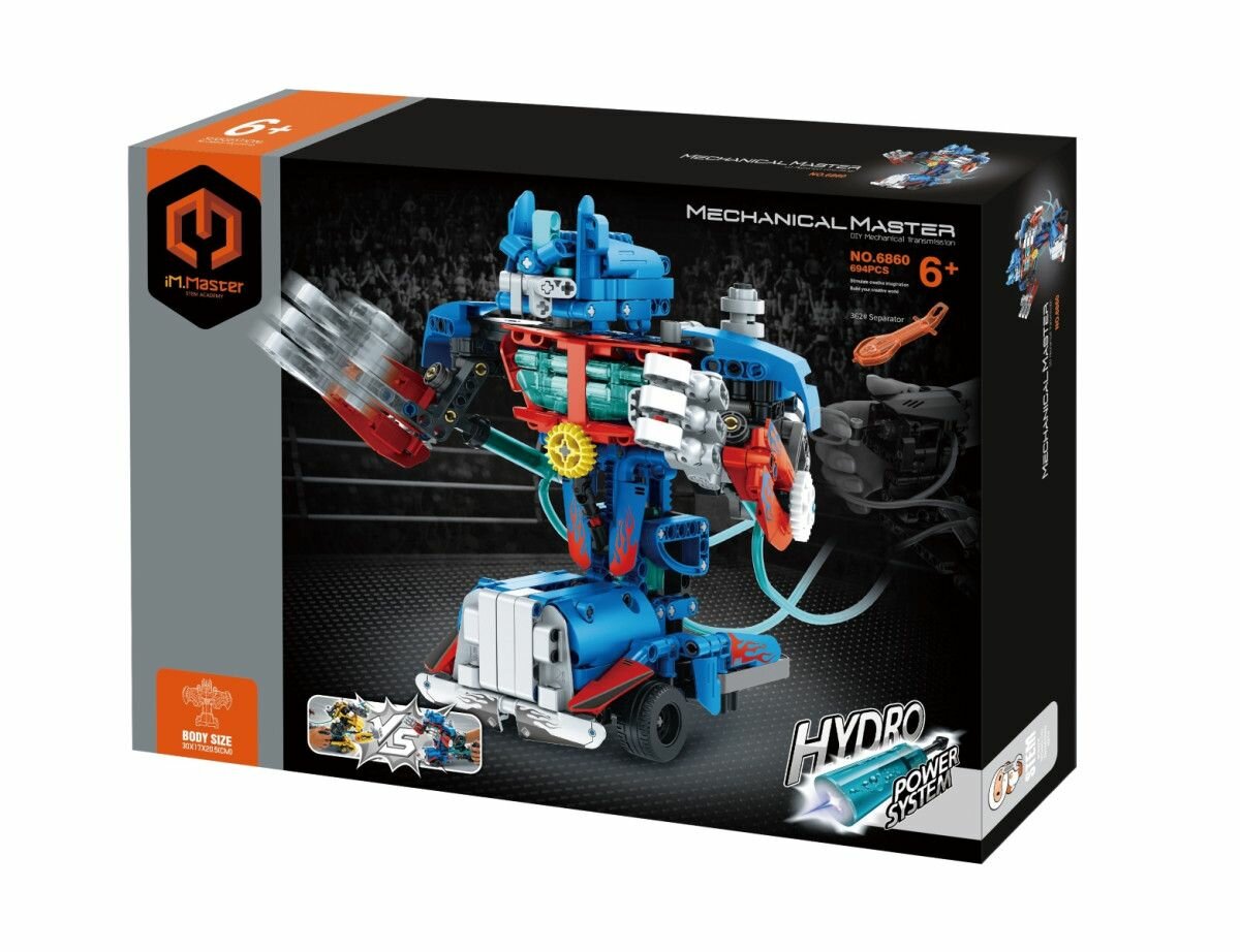 Конструктор iM.Master "Гидравлический боевой робот", 684 деталей