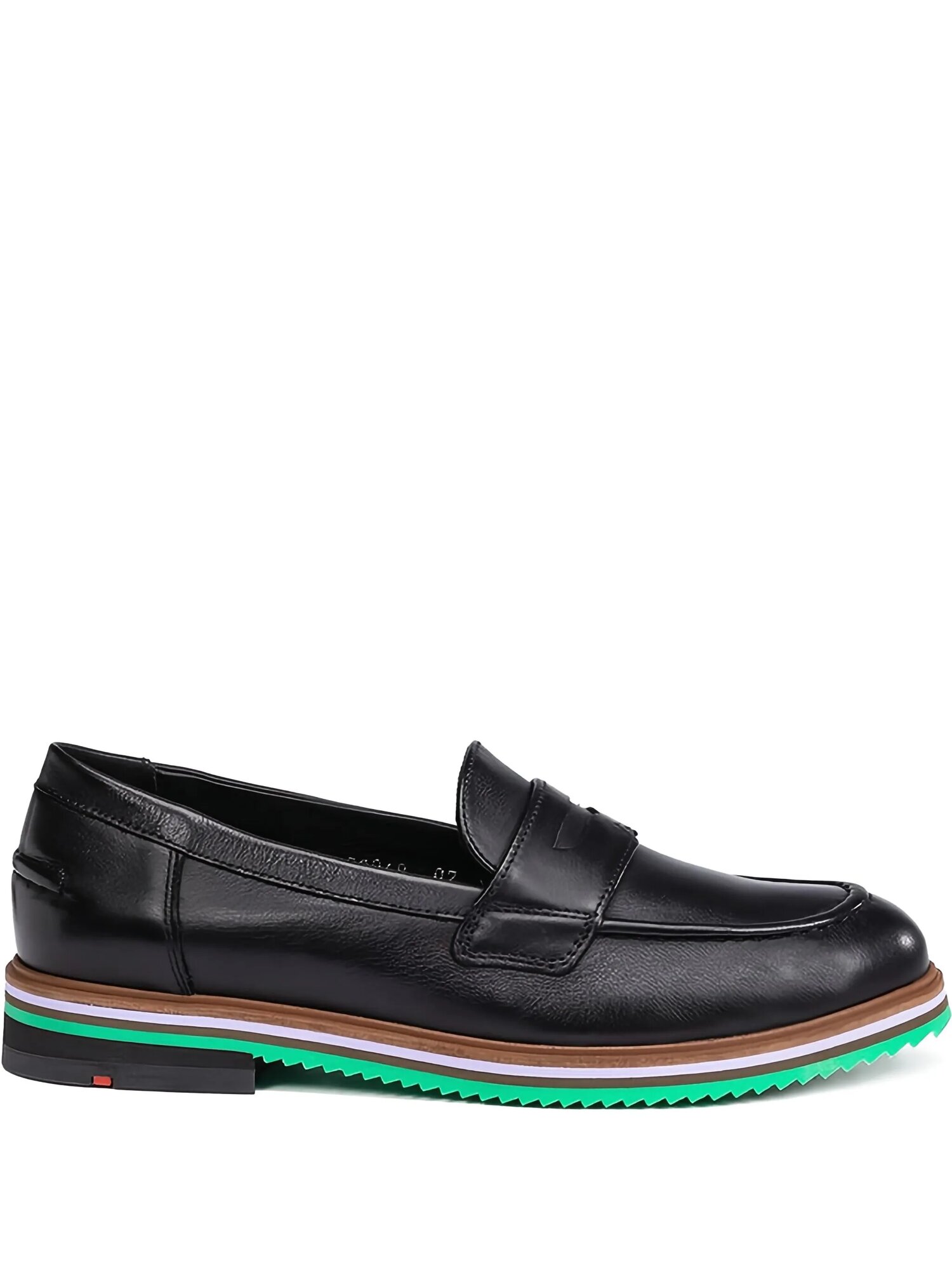Лоферы Leather penny loafers
