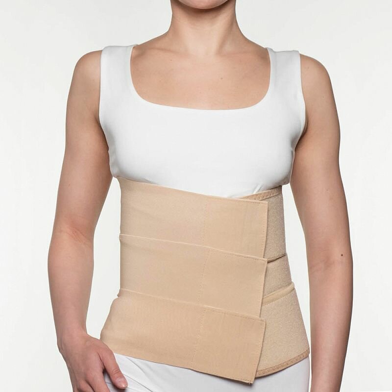 Бандаж послеоперационный Комф-Орт К 605 Широкий (30 см) №6, белый