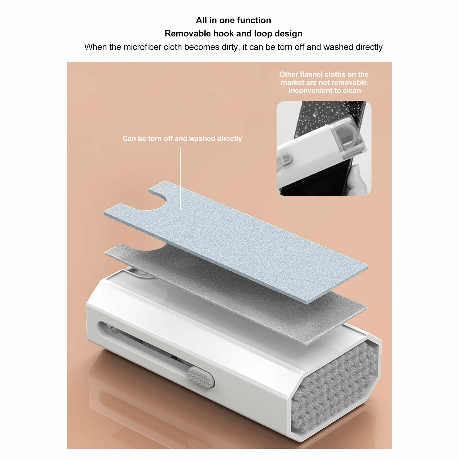8 в 1 набор электронных чистящих средств, многофункциональный набор для очистки экрана ноутбука, клавиатуры, наушников, набор инструментов для чистки компьютера
