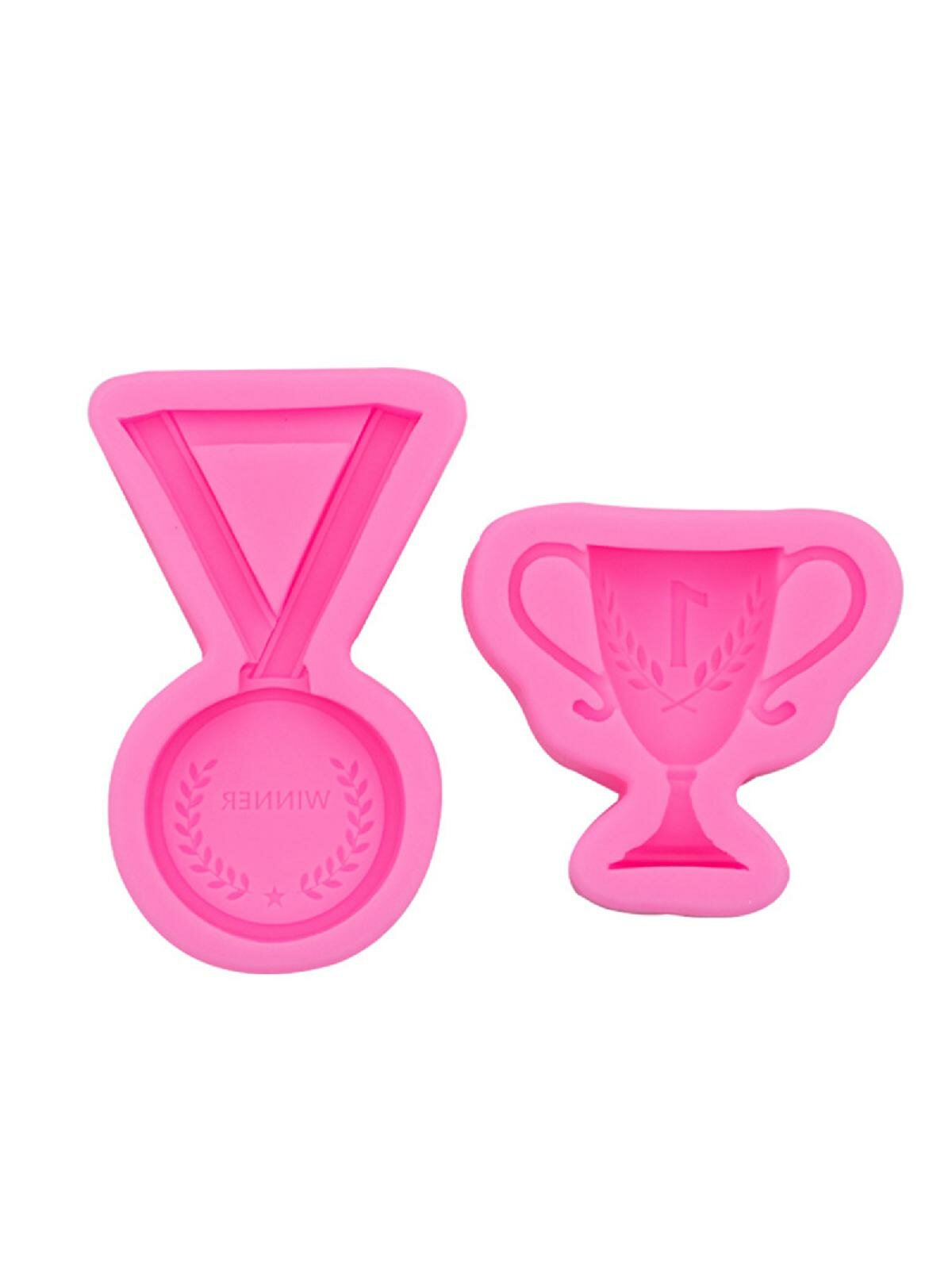 3D-форма для трофея-шоколада, силиконовая форма для помадки, форма для наградного трофея-конфет для проекта по изготовлению ювелирных изделий из сахарного печенья