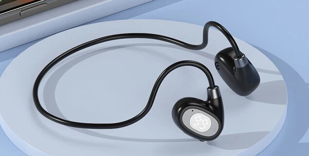 Наушники Bluetooth, наушники с креплением-крючком и воздушной проводимостью, с микрофоном, беспроводная гарнитура HiFi для спортивных игр и активного отдыха, для Xiaomi Lenovo