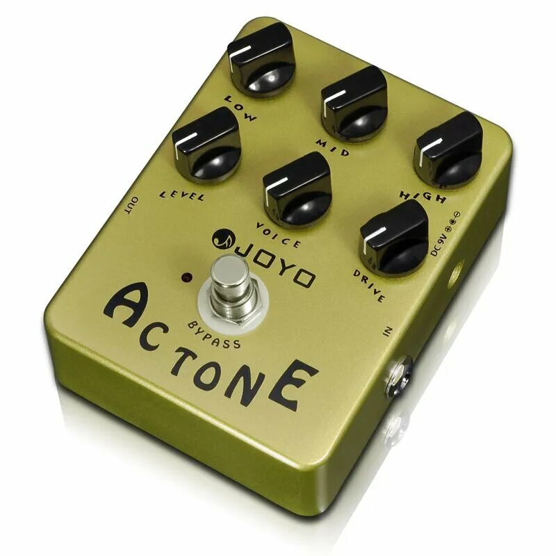 Педаль эффектов для электрогитары JOYO JF-13 Distortion AC Tone Classic British Rock Sound