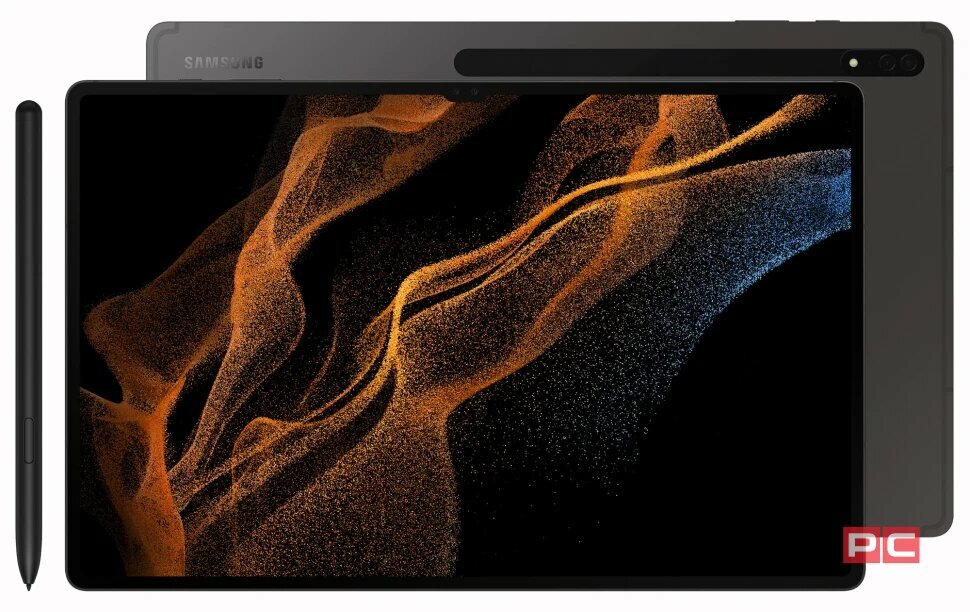 Планшет Samsung Galaxy Tab S8 Ultra 5G 256Gb (SM-X906B) (Graphite)