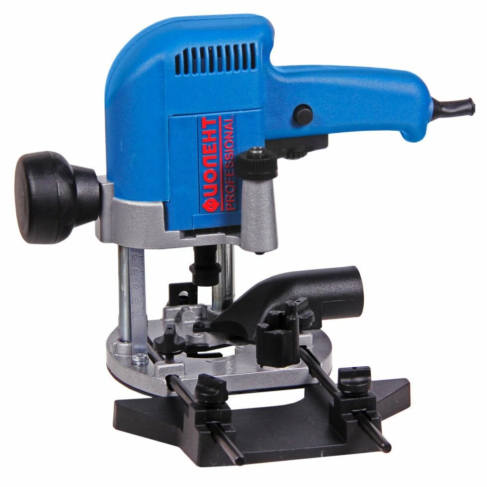 Фрезер фиолент МФ3-1100Э Потребляемая мощность - 1,1 кВт Тип инструмента - Сетевой Тип электродвигателя - Щеточный