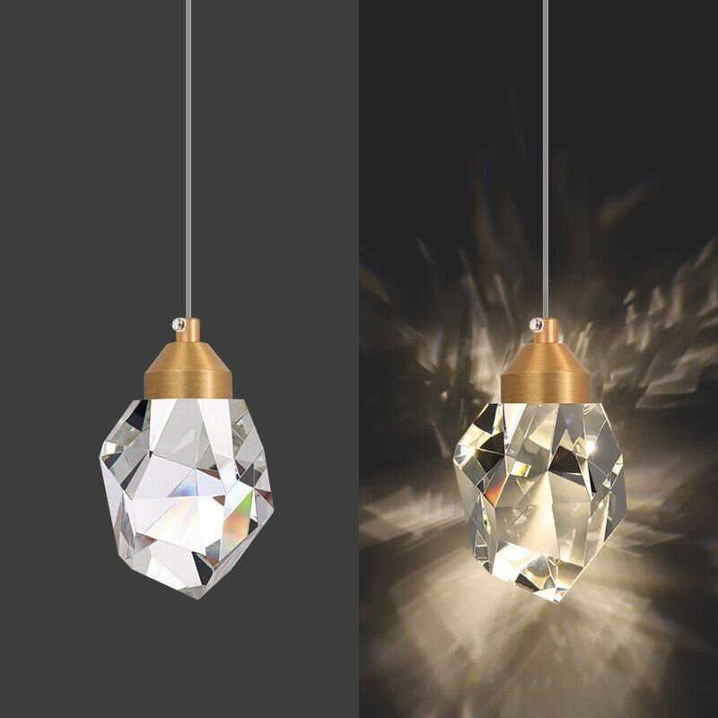 Подвесной светильник SEMASH Home Crystal, светодиодный, 5 Вт