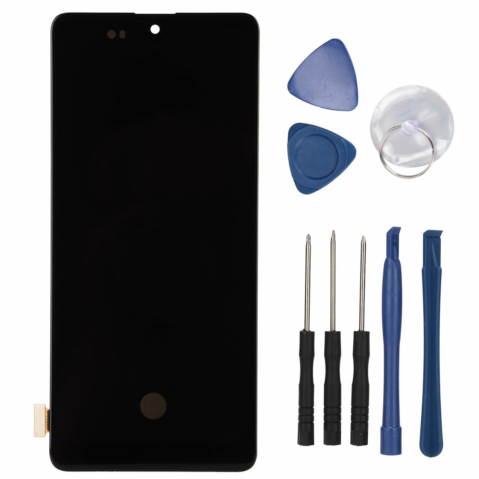 ЖК-дисплей в сборе с рамкой и инструментами для Samsung A71 A715