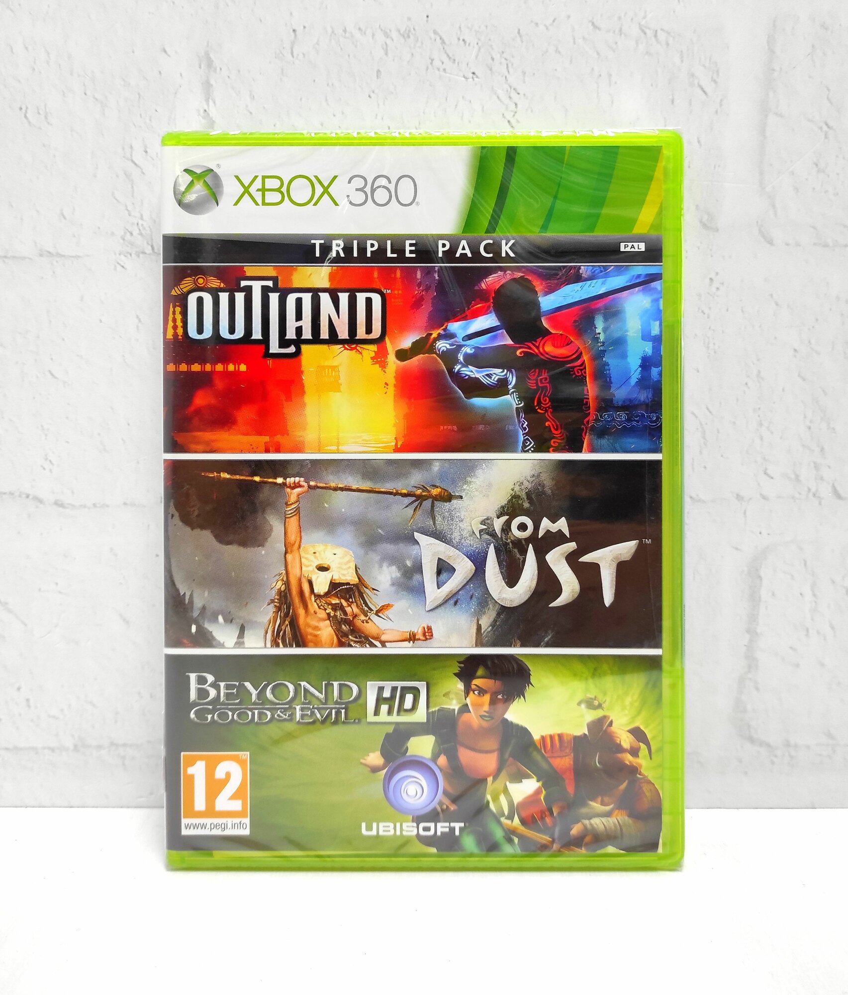 Outland / From Dust / Beyond Good & Evil HD Английский язык Видеоигра на диске Xbox 360