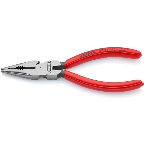 Пассатижи Knipex 0821145, удлиненные черненые, черного цвета 145 mm