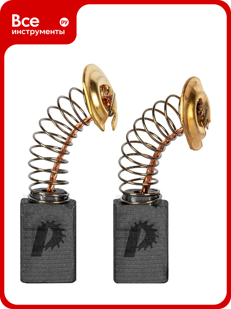 Щетка графитовая для MAKITA (аналог CB-253/арт.194547-5) с пружиной, 7x11x17 мм ПРАКТИКА