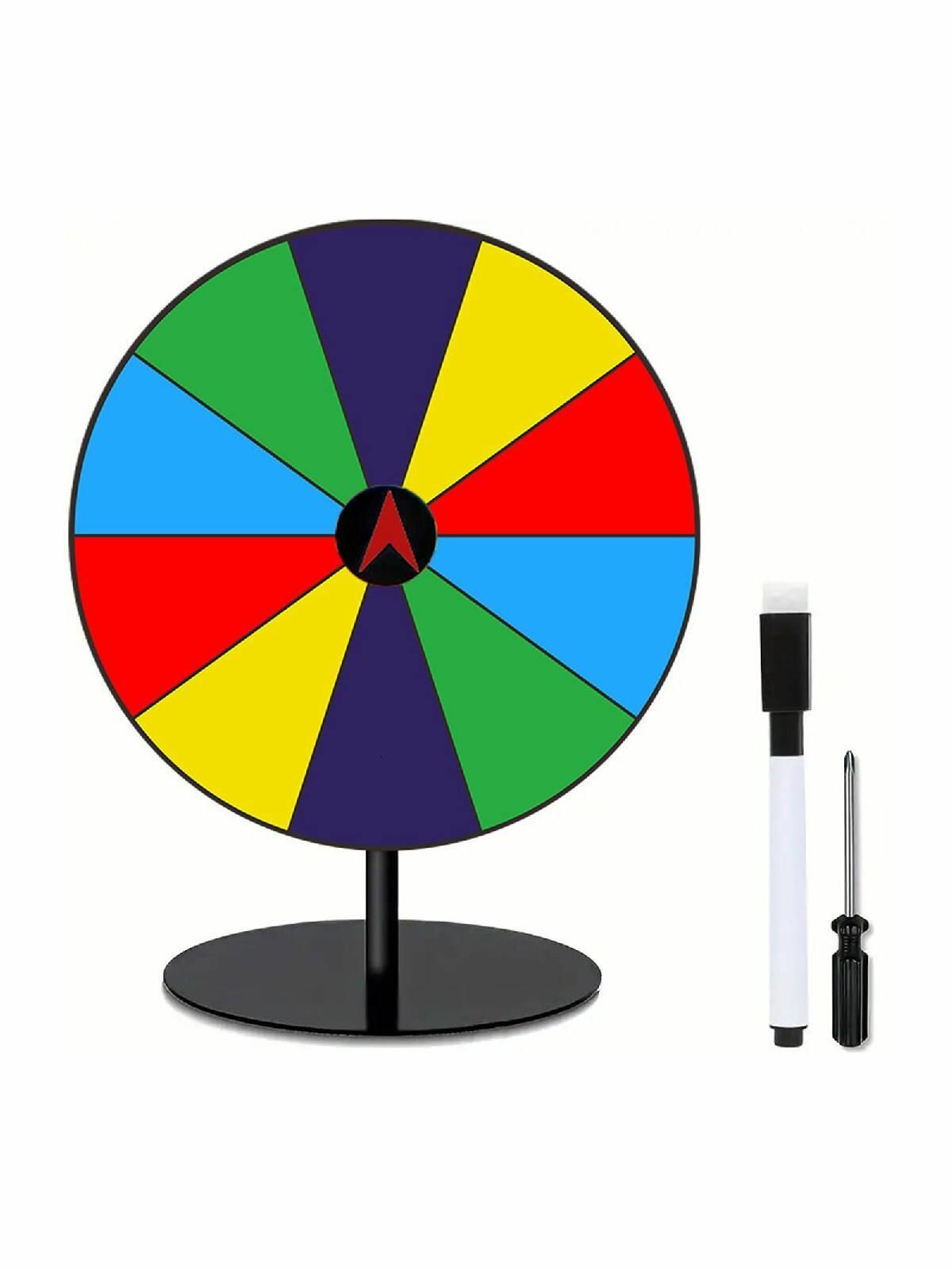 Настольная игра, Настольный игровой реквизит lucky draw с поворотным столом-круглое основание-10 сеток