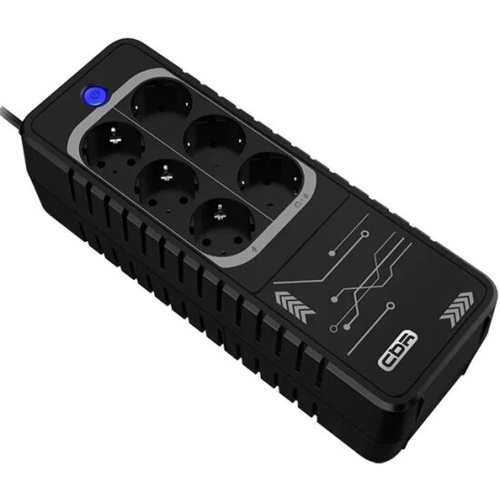 Источник беспербойного питания Cbr LGT-850H-6F-LDB