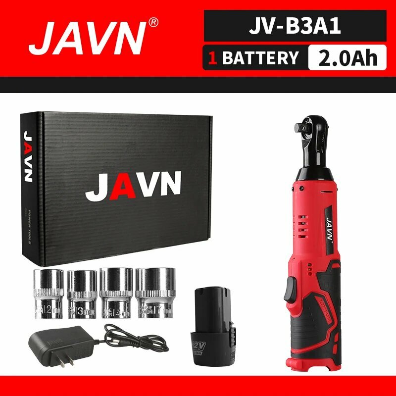 Электрический гайковерт JAVN JV-B3A1 12В, 2.0Ah, EU