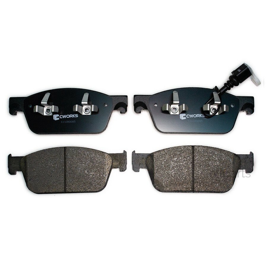 CWORKS C11CR0085 Колодки тормозные дисковые передние Low Metallic