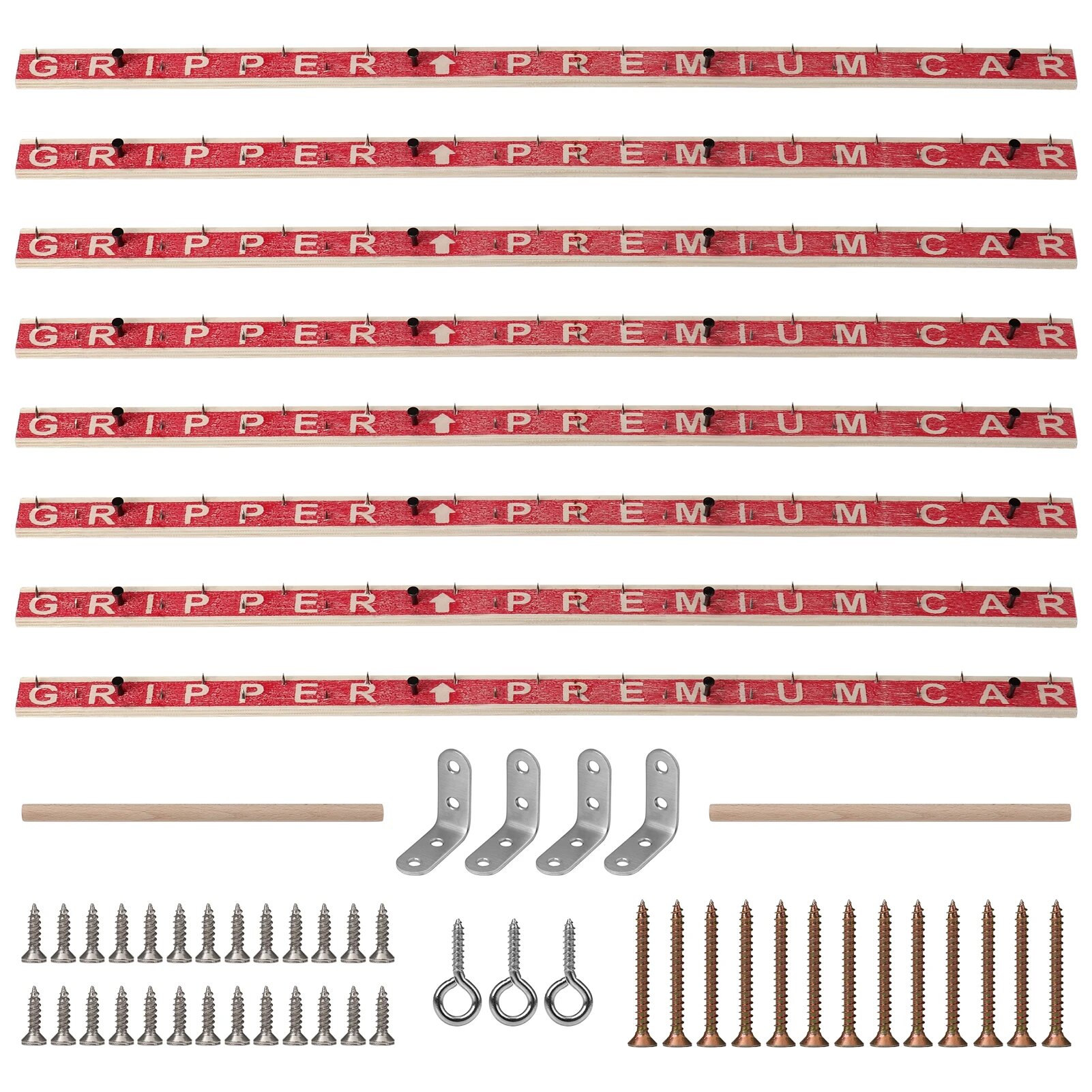Тафтинговый захват для ковров, 8PCS B, нержавеющая сталь