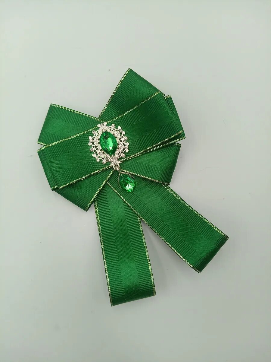Галстук Цаца, зеленый — фото 1