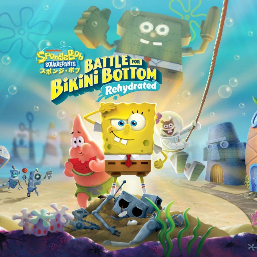 Игра SpongeBob SquarePants: Battle for Bikini Bottom - Rehydrated Xbox One, Xbox Series S, Xbox Series X цифровой ключ