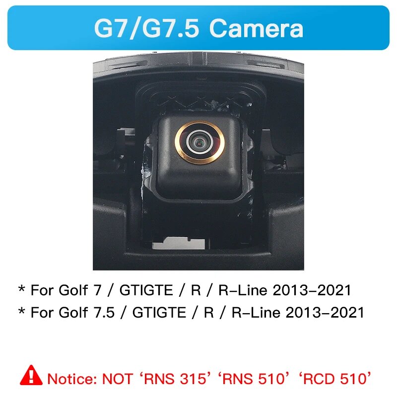 Камера заднего вида G7/G7.5 OEM для VW Golf 7