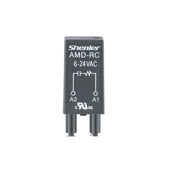 AMD-RC 6-24VAC Модуль AMD-RC, резистор+конденсатор, 6_24VAC, черный, для SRU, SKF14, SKC, SKB, STB, SRC*-E, GZT, GZM, GZS, GZMB, ES32