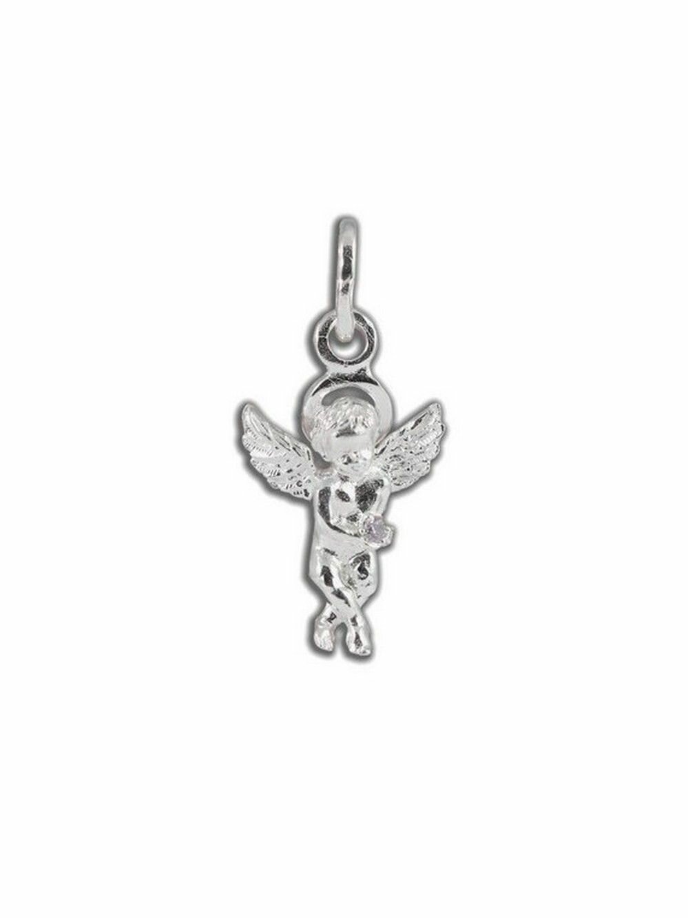 Подвеска, серебро, 925 проба, фианит