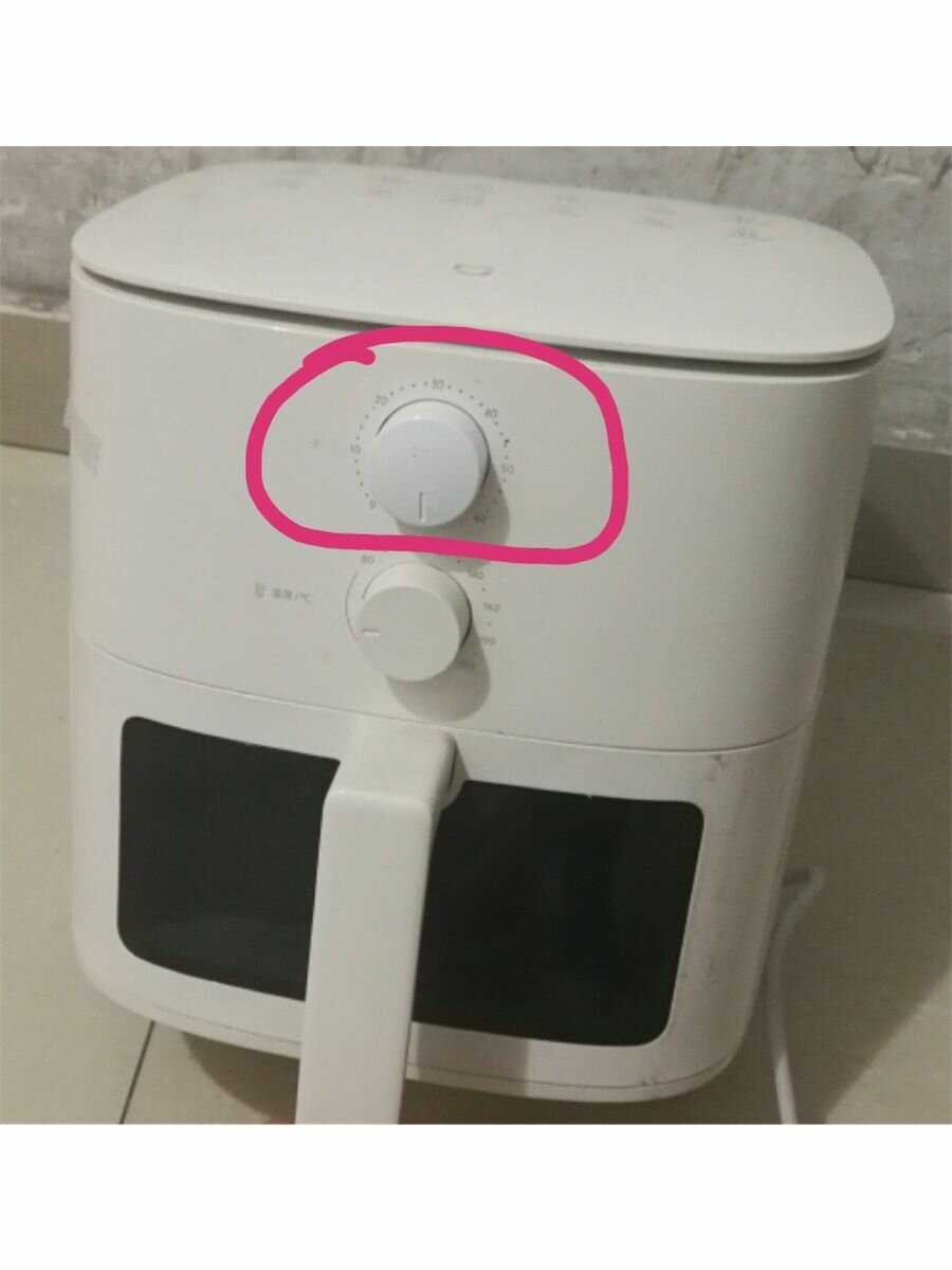 Подходит для аксессуаров с регулировкой времени работы аэрофритюрницы Xiaomi air fryer N1 может заменить аксессуары для утолщения ручки