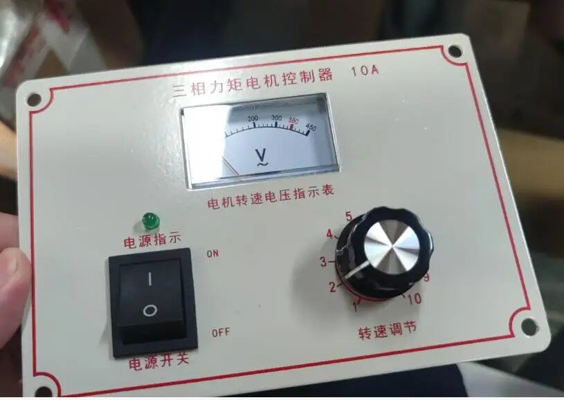 Контроллер двигателя TTorque YTC-10A, регулятор двигателя 10A, измеритель крутящего момента, переключатель обмотки машины, трехфазный 380 В