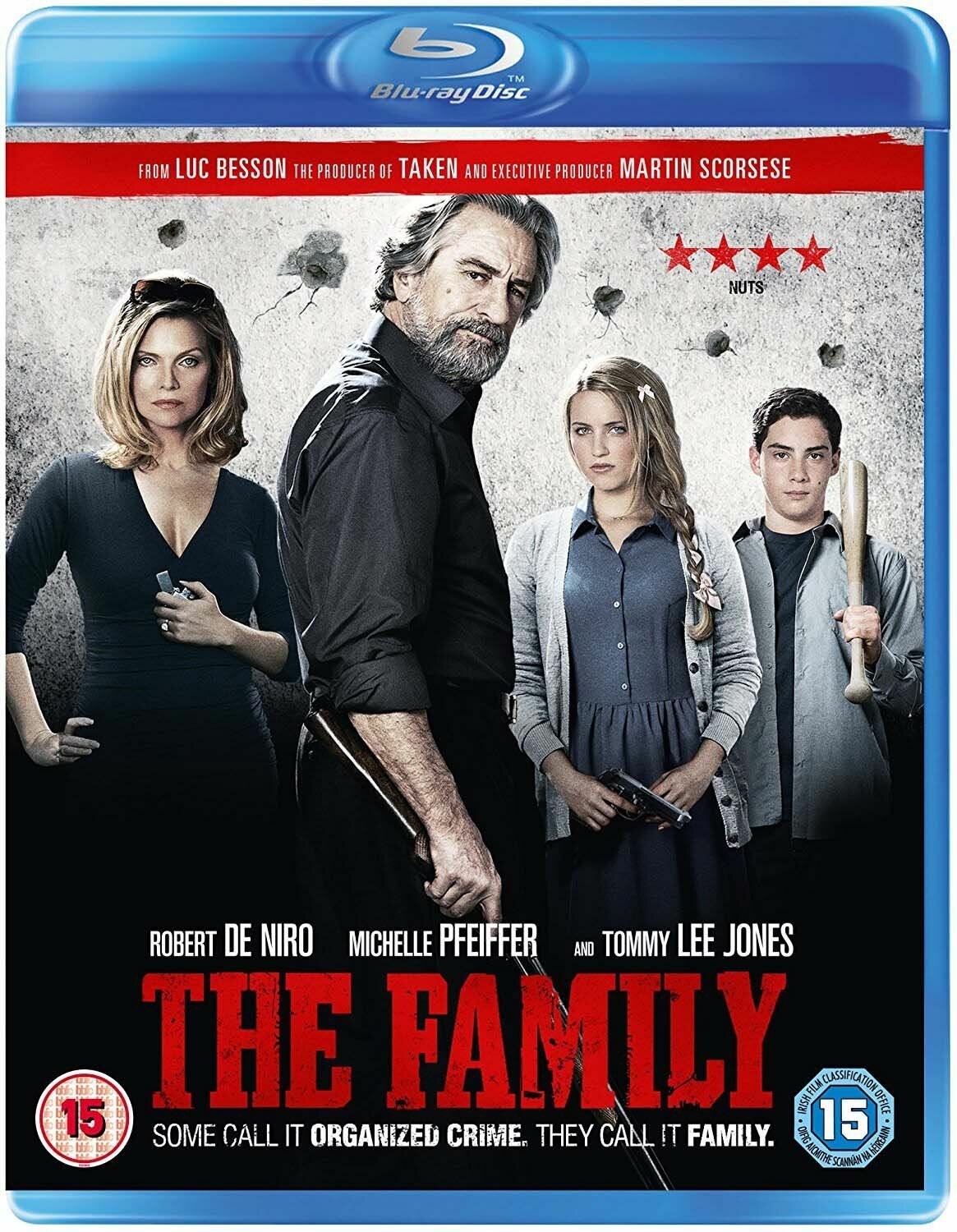 Малавита (2013) Blu-ray (блю рей диск) Люк Бессон