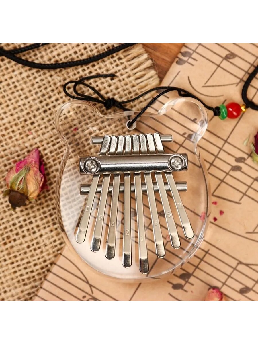 Калимба компактная музыкальная — медвежонок