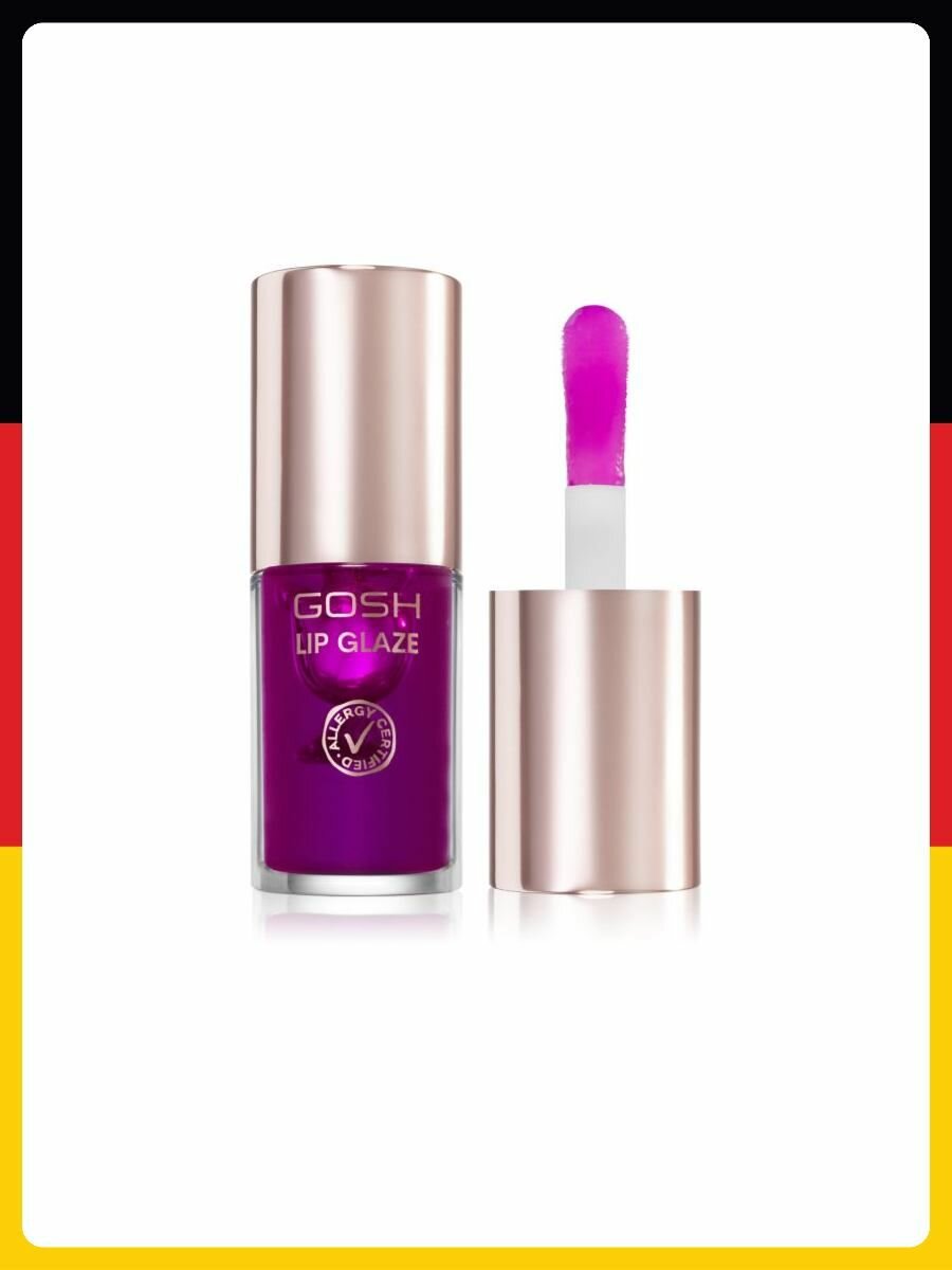 Блеск для губ Gosh Lip Glaze Lip Gloss 002 Wild Berry, 5,5 мл