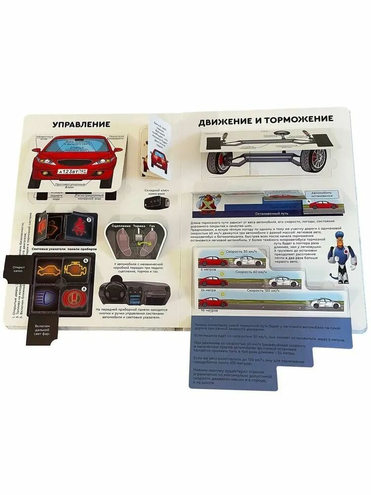 Как устроены машины? Энциклопедия с окошками. 84 окошка с секретами (Иванова О.)