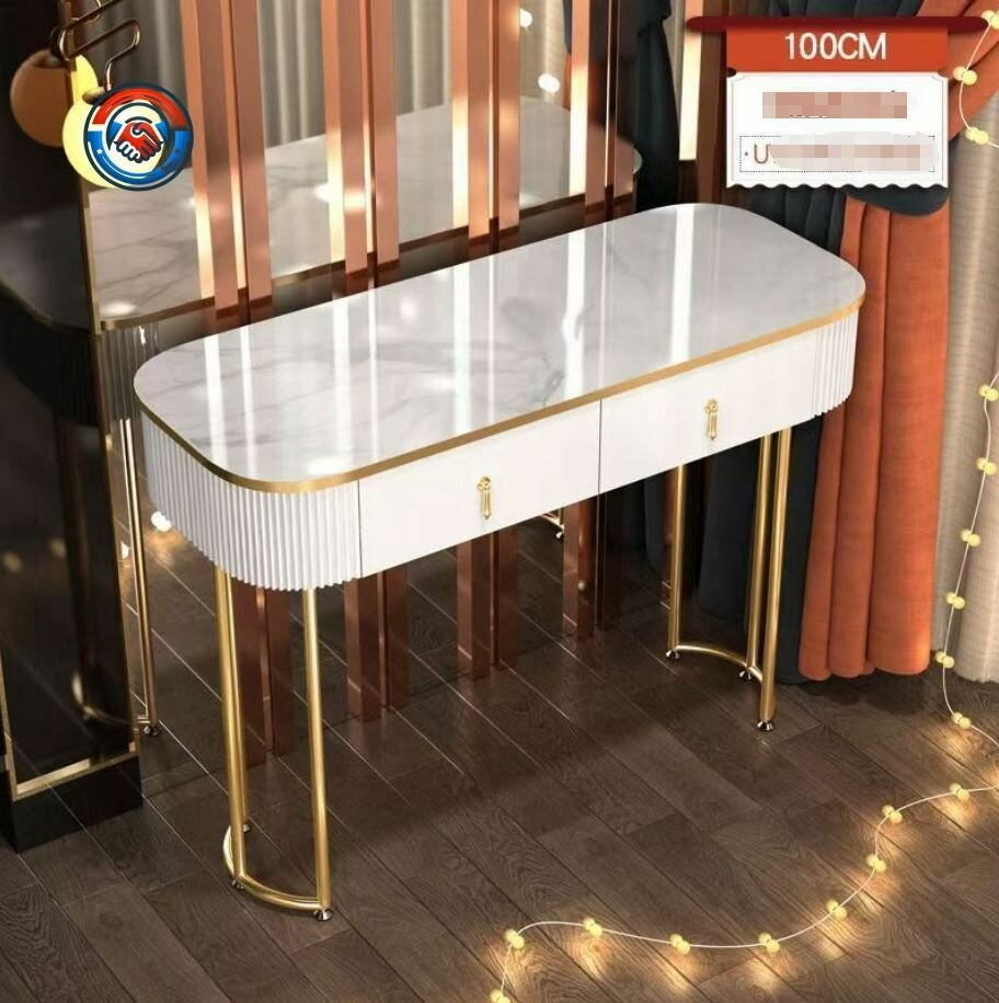 Консоль стол в прихожую, туалетный столик с ящиками, узкий консольный столик для коридора, спальни, гостиной, компактная прихожая мебель