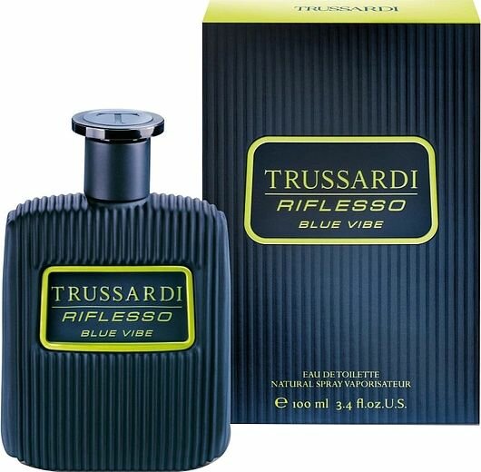 Trussardi riflesso blue vibe 100 мл туалетная вода мужская
