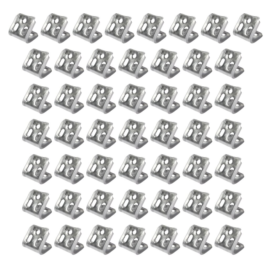 50шт Мебель Диван Пружинный Крючок Вешалка Фиксированные Зажимы 5 Отверстий Диван Пружинный Зажим