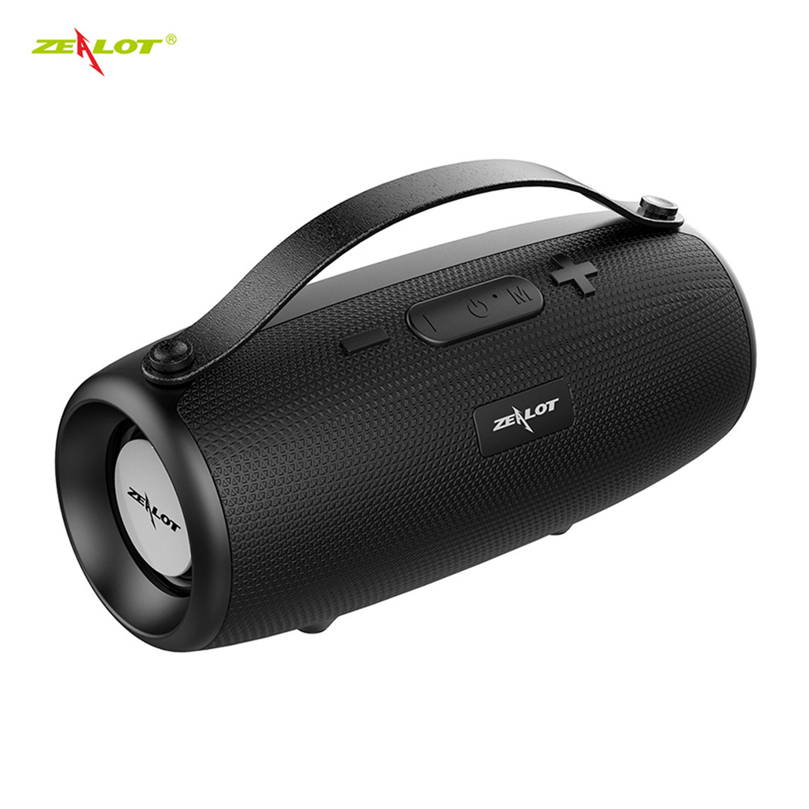 ZEALOT S34 Беспроводной динамик Bluetooth Водонепроницаемый портативный наружный HiFi TWS стереосистема сабвуфер поддержка TF/USB-диск/AUX IN черный красный камуфляж синий камуфляж зеленый камуфляж красный 18*18*7.6 см 505 г 1800 мАч 5Вт*2 BT 5.0