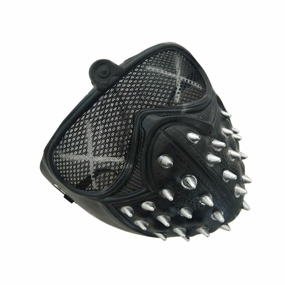 Маска Для Собак Marcus Wrench с Заклепкой Для Украшения Вечеринки на Хэллоуин