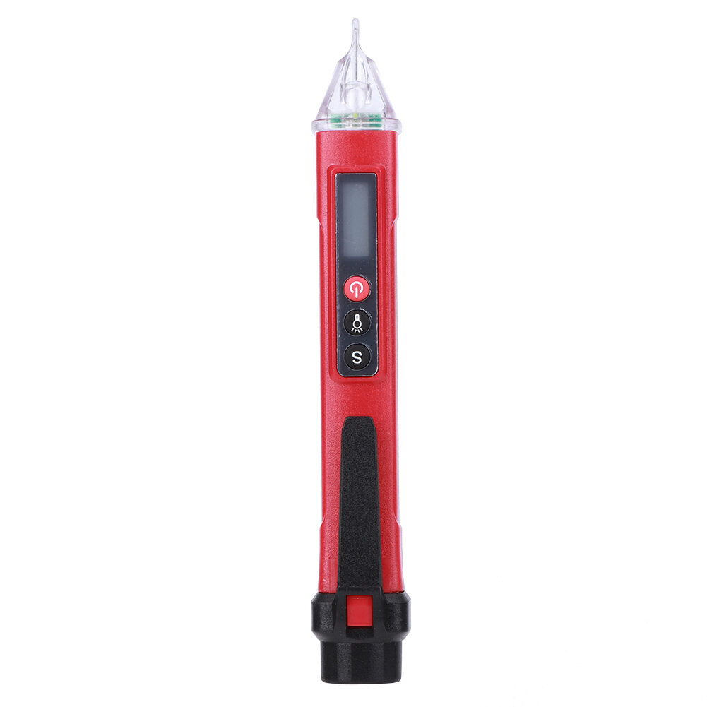 Digital NonContact Current Voltage Detector Test Pen Measuring Instrument AC121000V(Red Black )