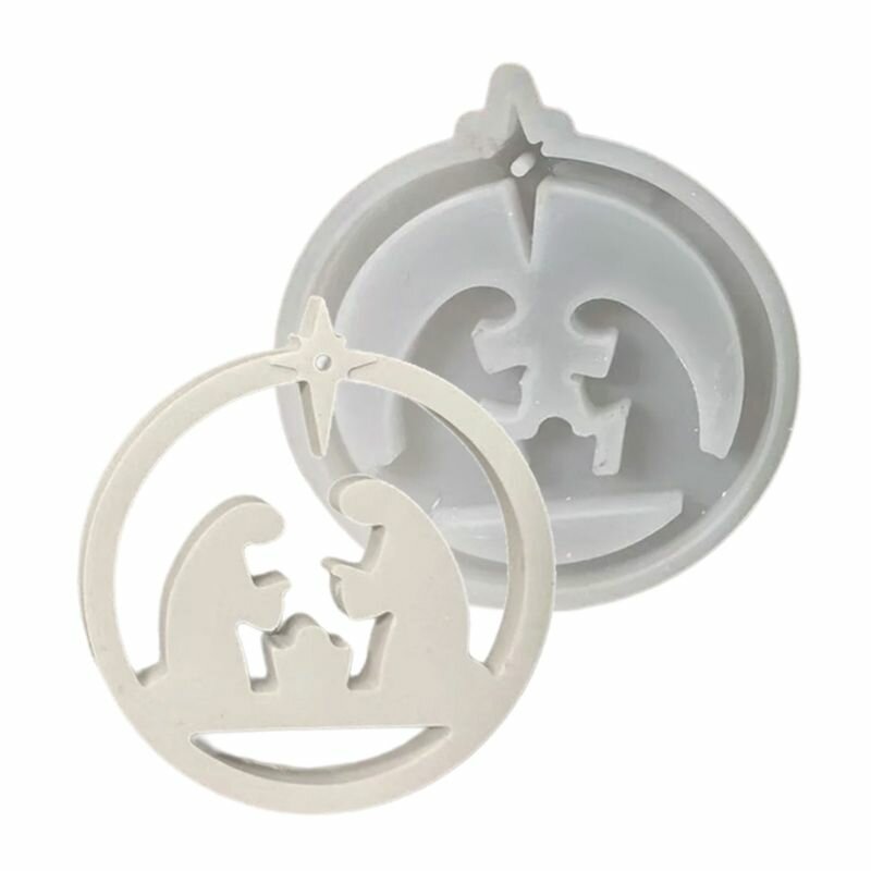 Силиконовая форма для подвески колец-2 кольца благословения