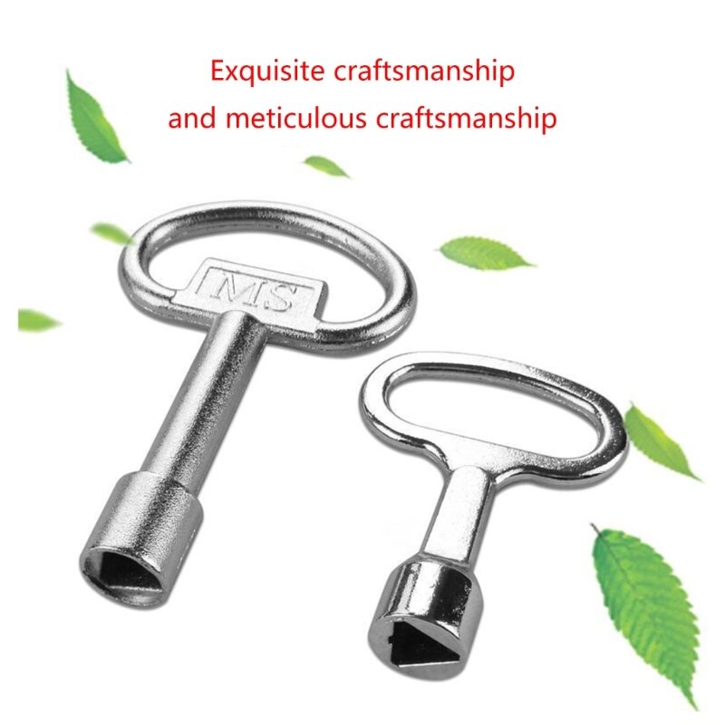 Wrench Triangle Socket Keys for Electric Cabinets, Elevator, Water Meter Valves — фото 1
