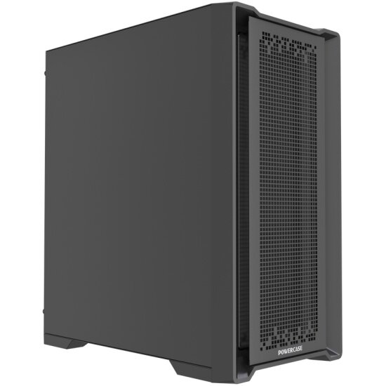 Корпус Powercase ByteFlow Micro CP, черный (CAMBCP-F0)