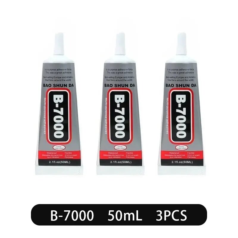Клей для ремонта контактного телефона T7000, крышка батарейного отсека, клей для ремонта стекла, 15 мл, 25 мл, 50 мл, 110 мл