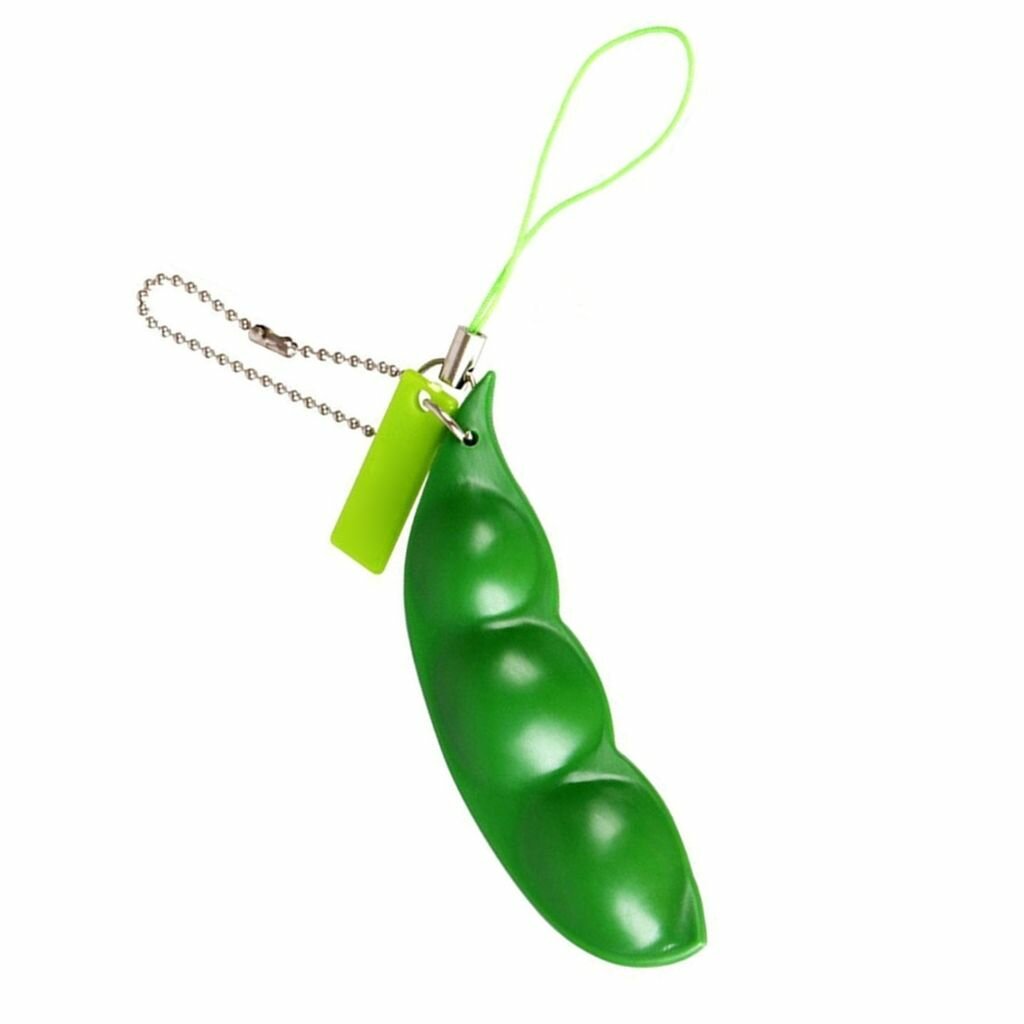 Игрушка-антистресс, Сожмите эдамаме, чтобы выпустить пар из стручков эдамаме, сожмите музыку squeeze