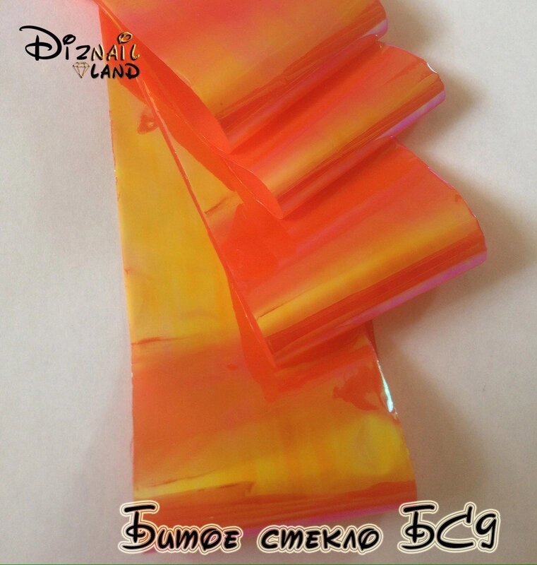 Битое стекло для дизайна ногтей, для хобби и творчества, для детей