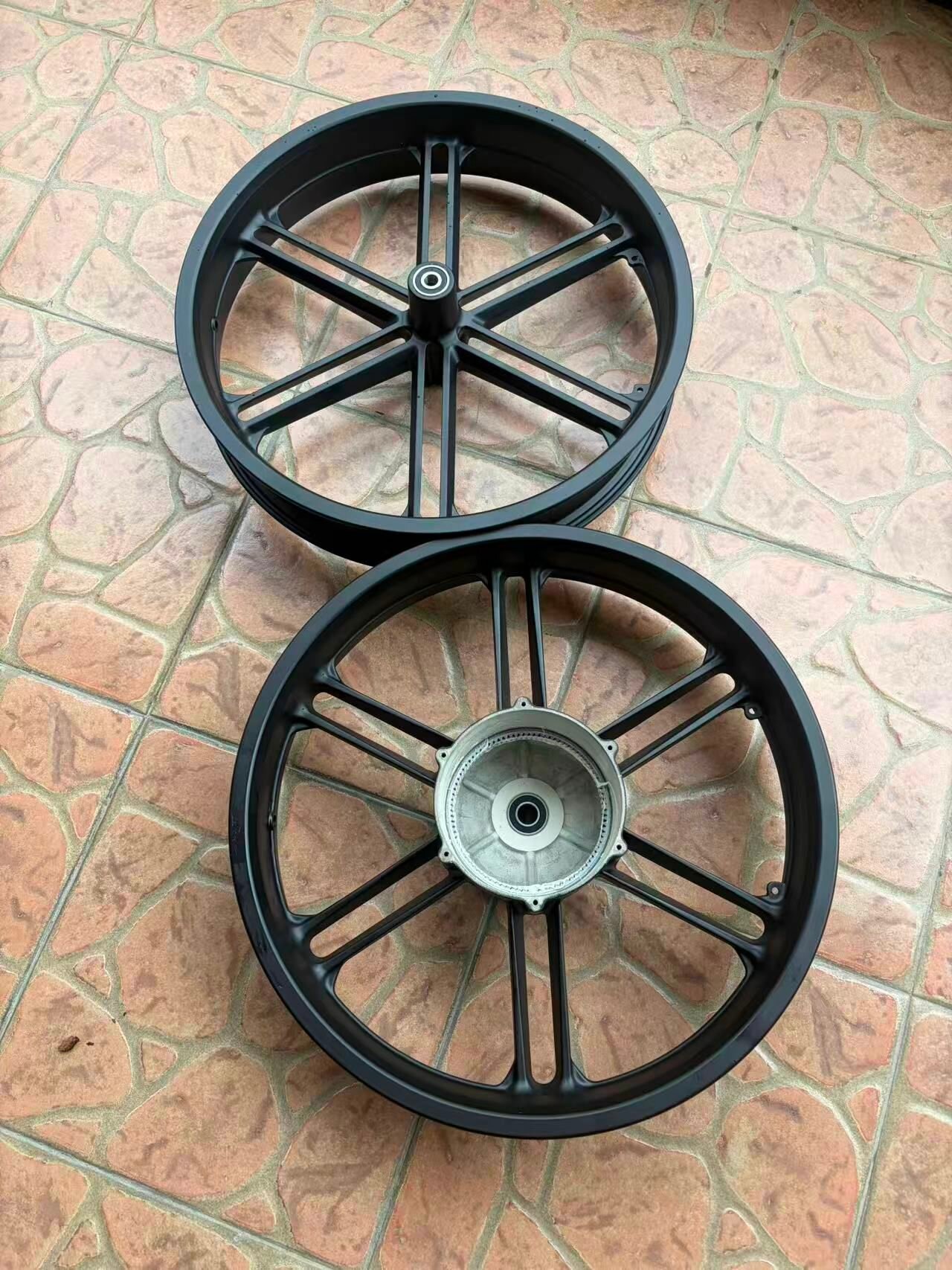 Комплект колес 20X4.0 переднее и заднее, без двигателя, для электровелосипеда и фэтбайка