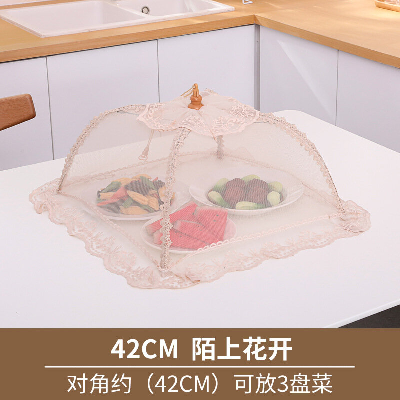 Креативный чехол для еды, складной чехол для обеденного стола, защитный чехол от насекомых, домашний чехол для еды малого размера, зонтик, продажа напрямую от производителя