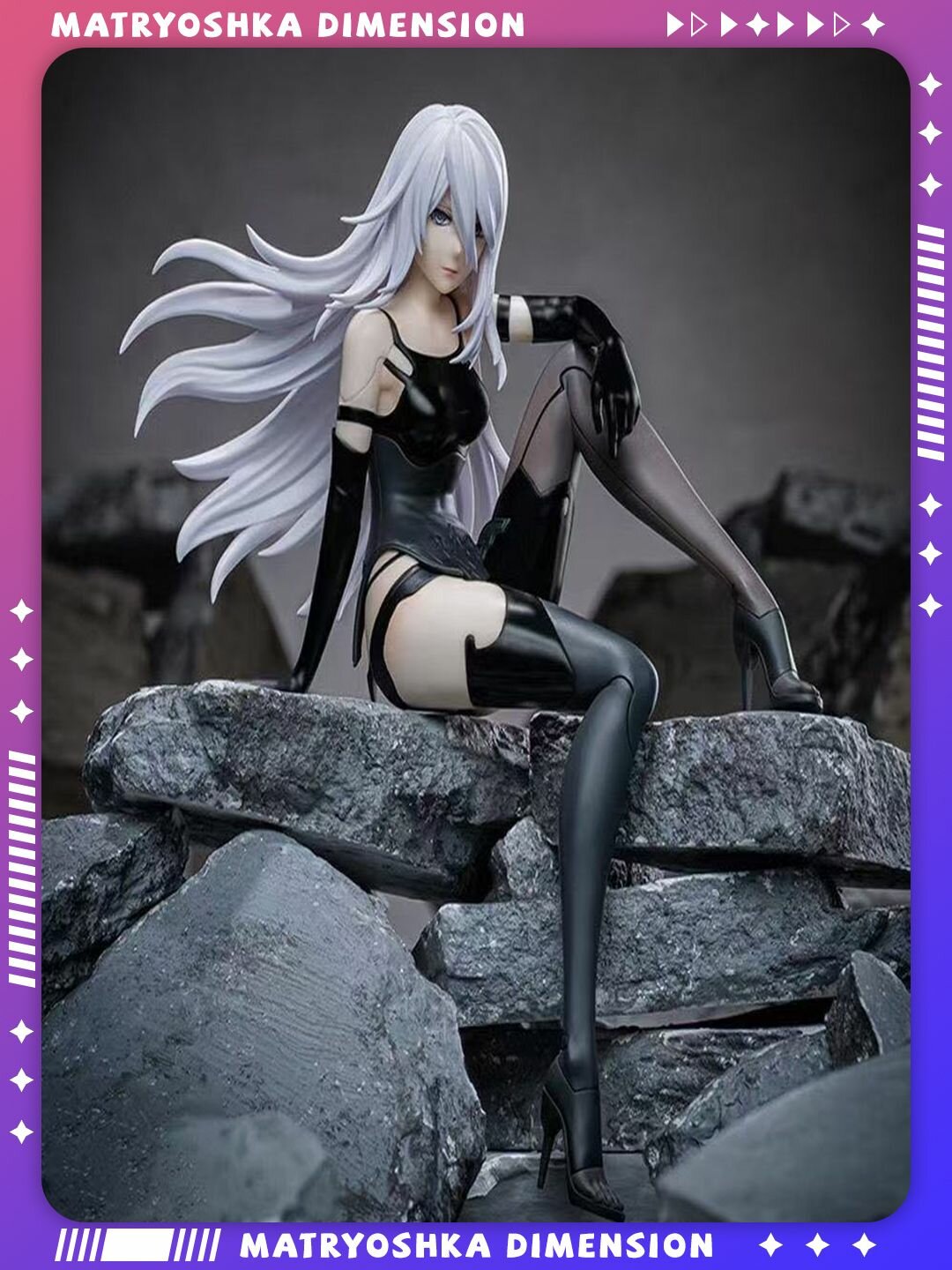Фигурка "Nier: Automata", коллекционная, пластик, 14 см, черная