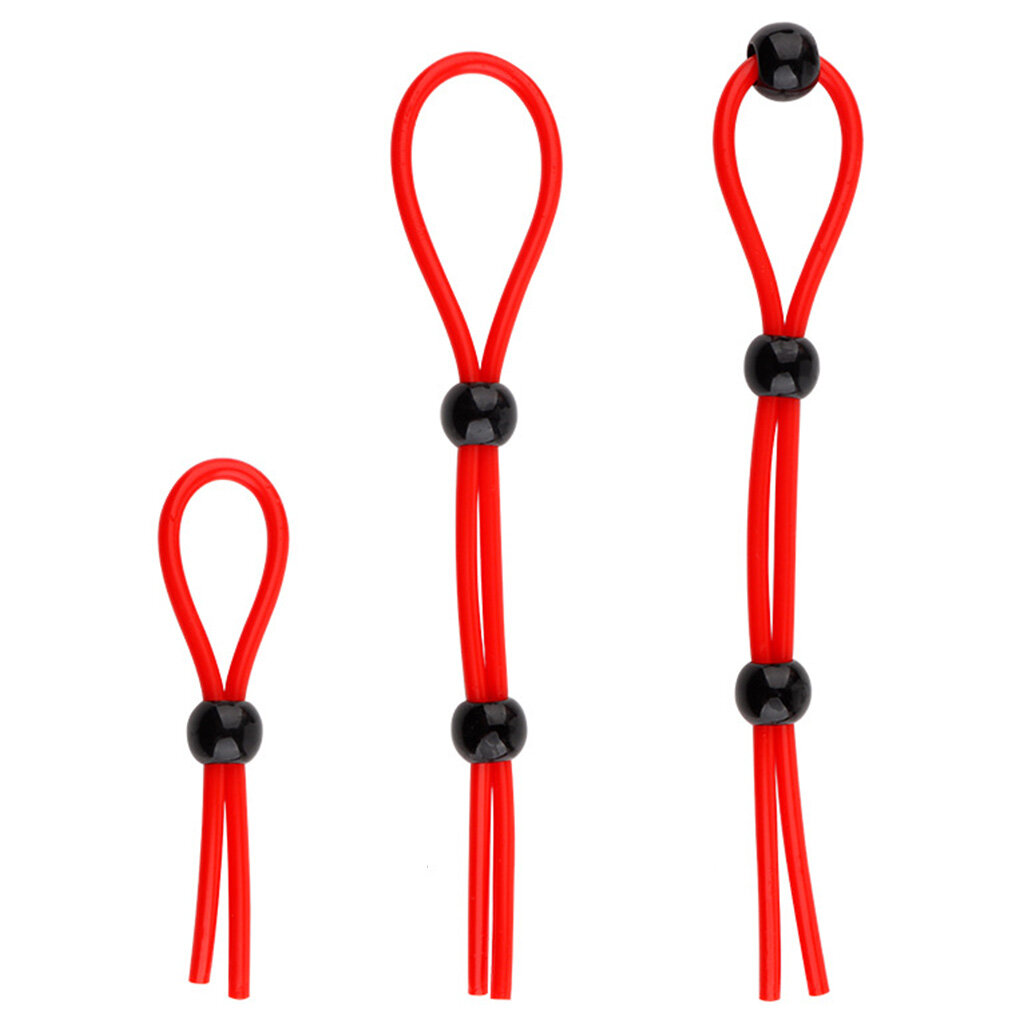 3шт Фаллоимитатор Кольцо Упражнения Стимулятор Регулируемый Увеличитель Массаж Секс-Игрушка для Взрослых для Мужчин